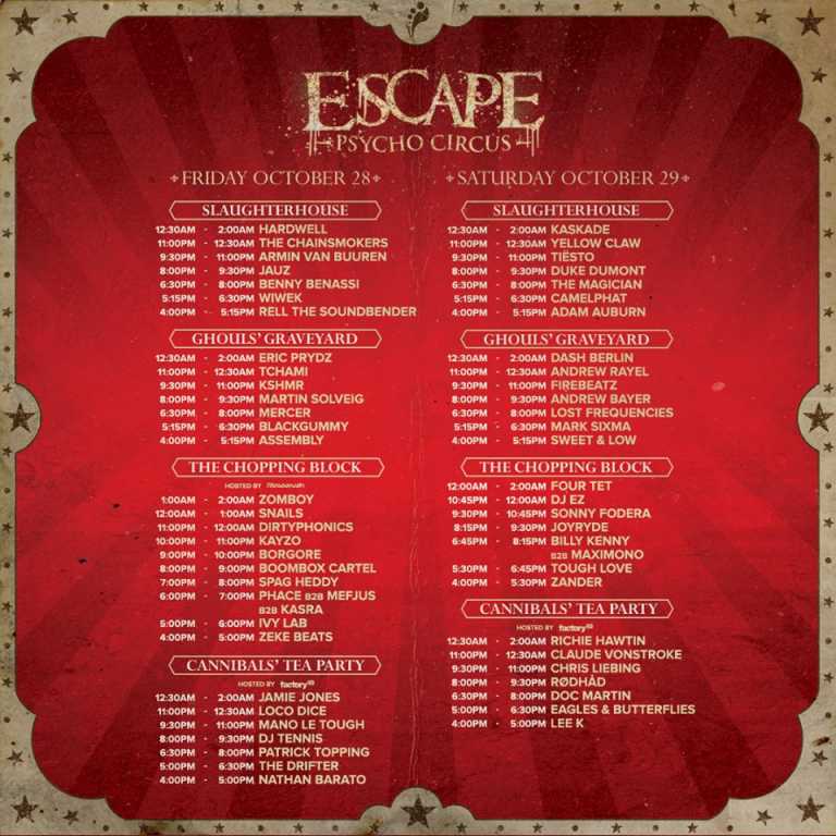 Insomniac To Introduce On-Site Drug Education at Escape Psycho Circus ...