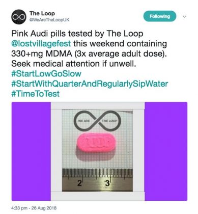 Warning over dangerous Yellow UPS and Pink AUDI Ecstasy pills ! | Rave ...