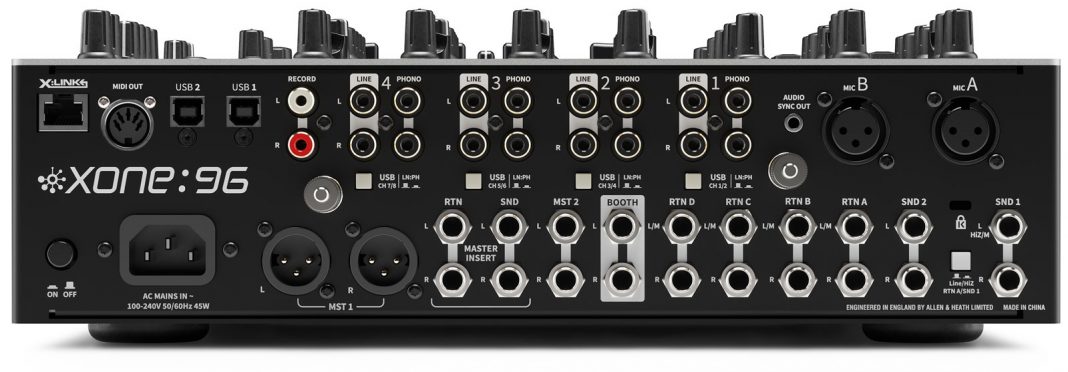 Meet the Industry's New Standard Mixer: Allen & Heath's Xone:96 | Rave ...