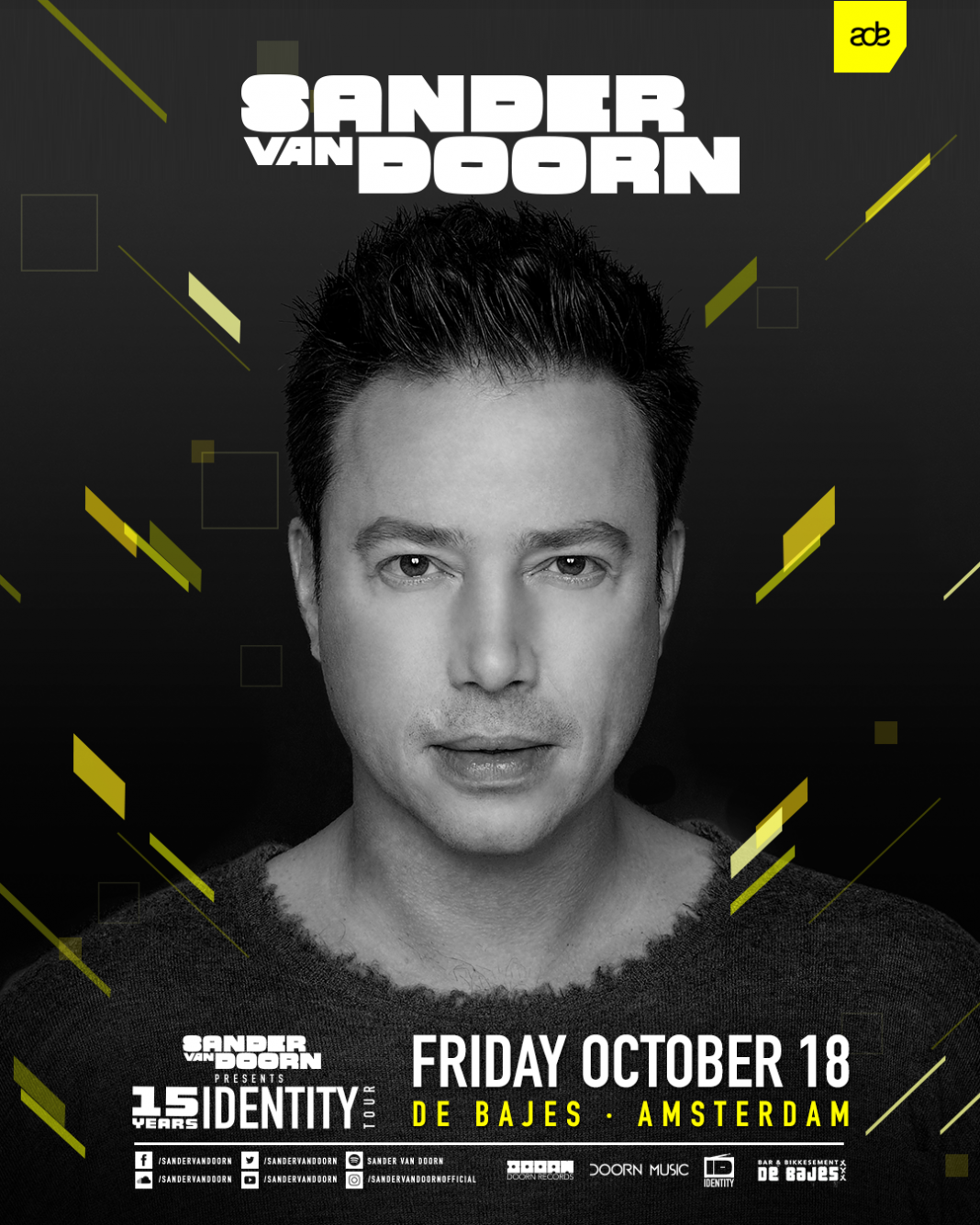 Sander van Doorn announces 15 Years of Identity event at ADE 2019 ...