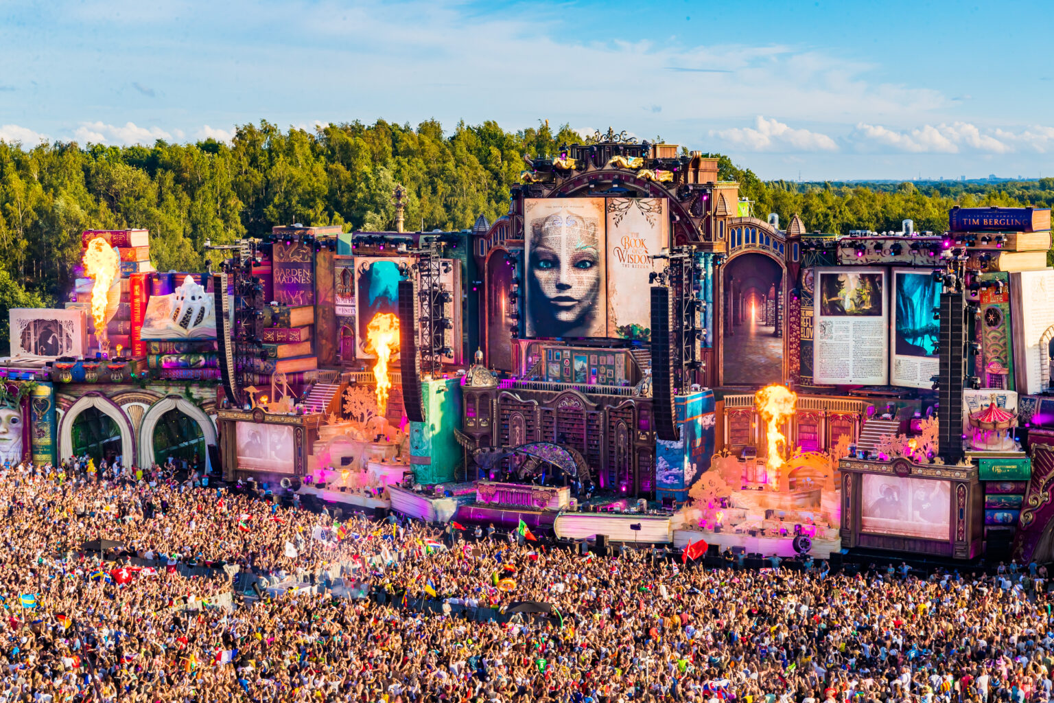 Tomorrowland 2021 looks likely as the government has approved outdoor ...