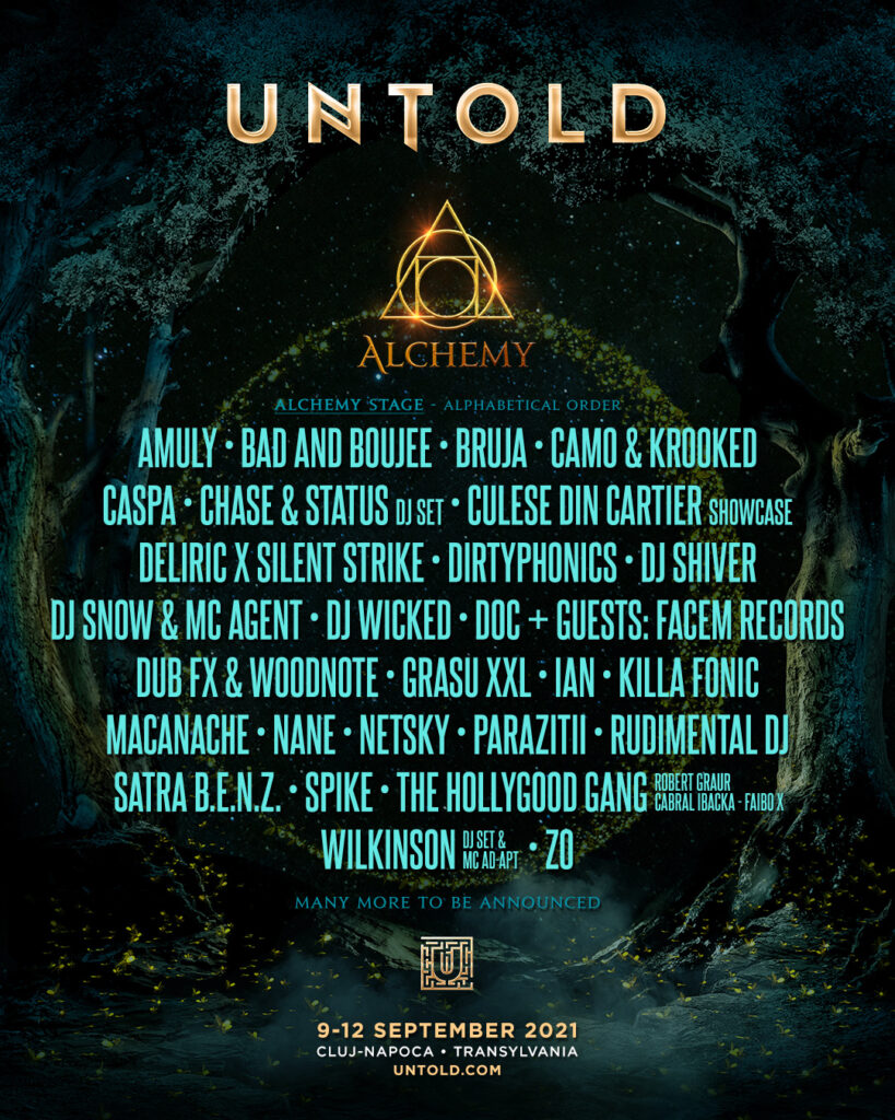 UNTOLD 2021 unveils new wave of artists for the Alchemy, Galaxy ...