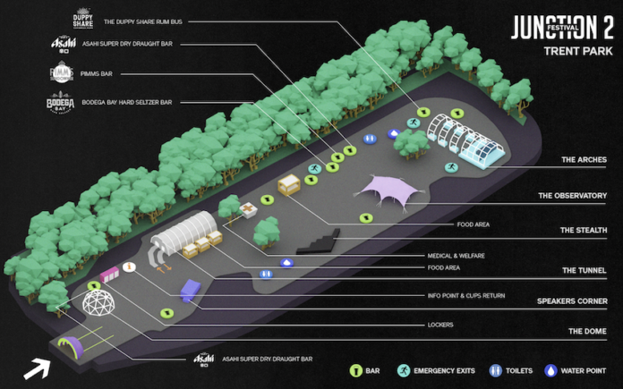 Junction 2 festival announce new stage designs, new site map and stage ...