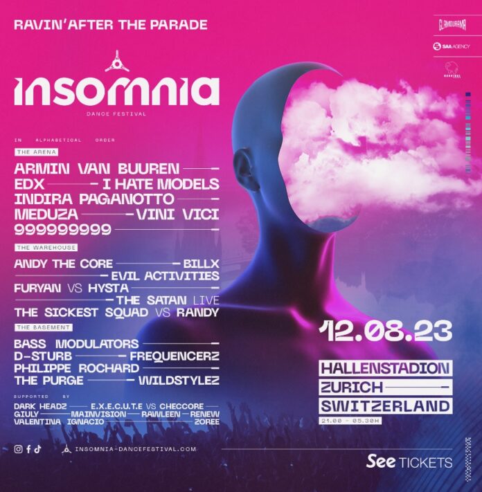 Insomnia Dance Festival Zürich Announces Stacked Lineup for Inaugural Event | Rave Jungle