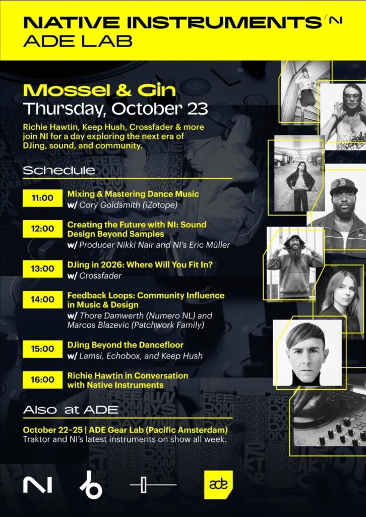 Native Instruments is coming to Amsterdam Dance Event - ADE 2025